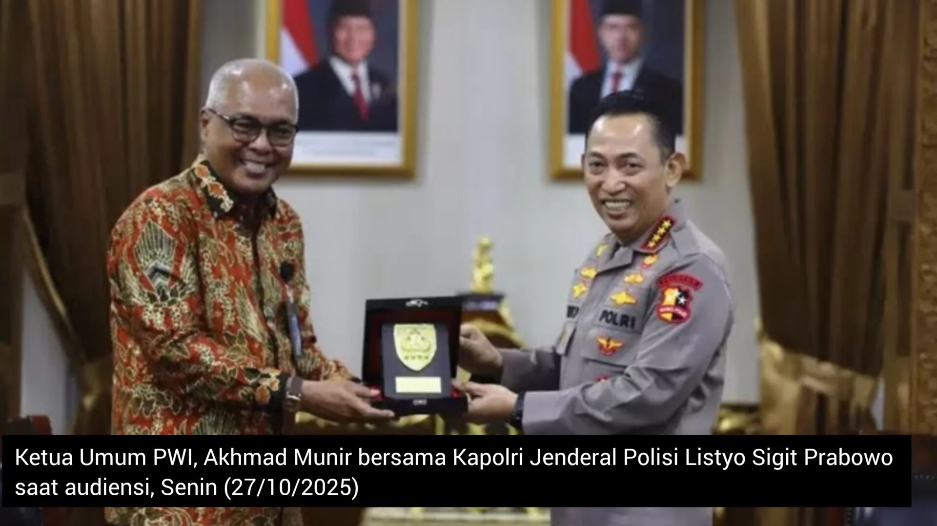Kapolri Listyo Sigit: Pers Mitra Strategis Polri, Sinergi dan ...