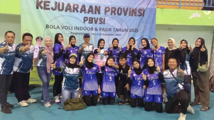 Tim Putri Belitung Raih Juara Kejurprov Babel 2025 – Media Daulat Rakyat
